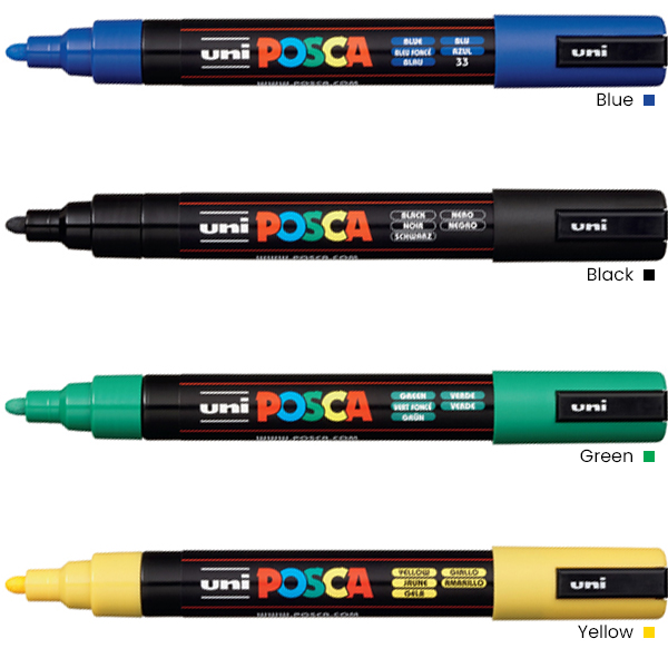 POSCA PC-5M | UNI-BALL MALAYSIA